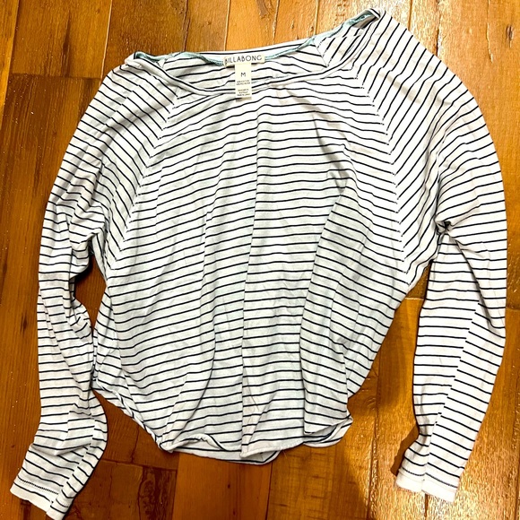 Billabong | Tops | Billlabong Stripped Top | Poshmark